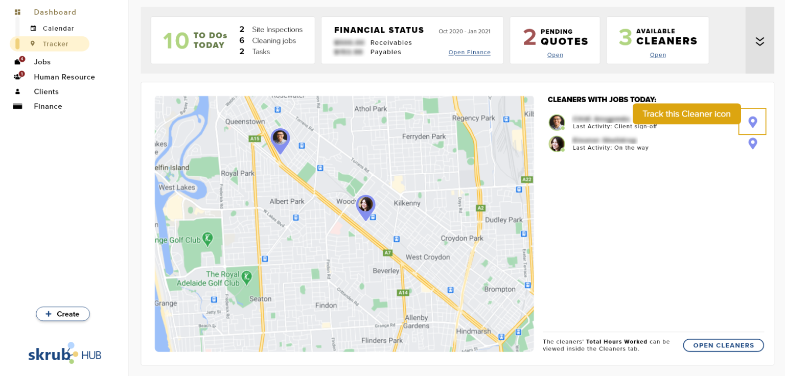 Tracker feature – Skrub Hub Wiki